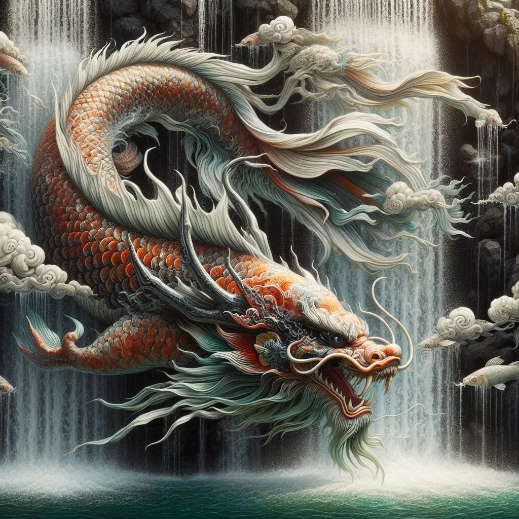 Koi Dragon Secret Legend Revealed: Koi Transforms into Majestic Dragon ...