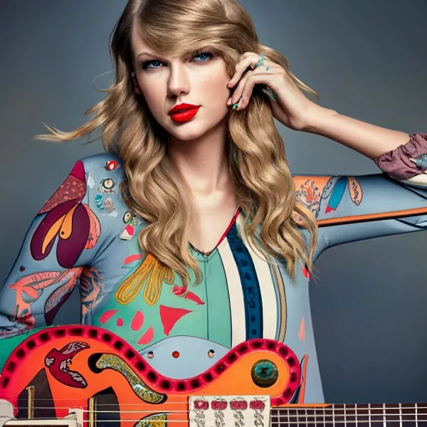 taylor swift koi fish guitar Unlocking the Mystery: Taylor Swift's Koi ...